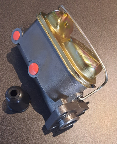 Dual Master Cylinder with early Ford three bolt flange | JackHammer Hot ...