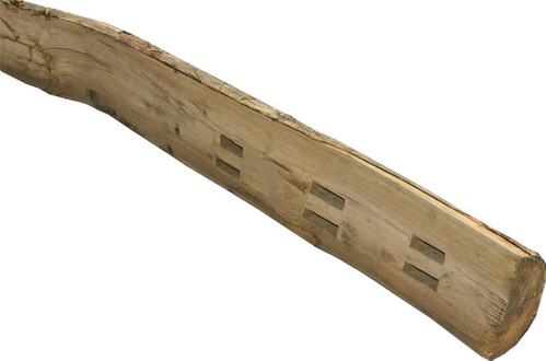 Cleft Chestnut Post-Cleft 3 Morticed Post | Foxhills Timber