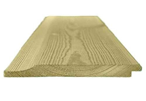 19 x 125mm Shiplap Treated Cladding Rebated