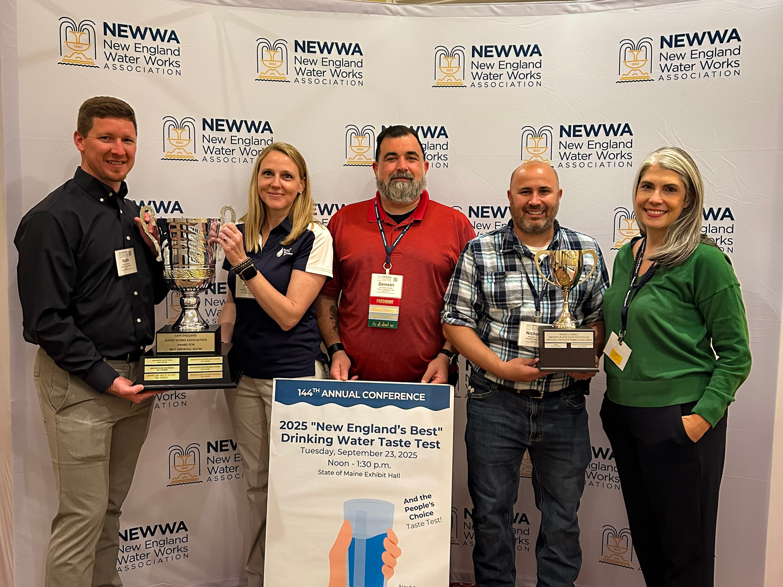 SWD WINS NEWWA BEST TASTING WATER | Sanford Water