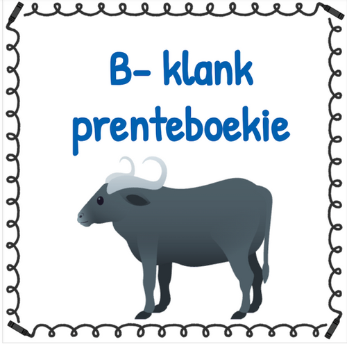 Prenteboekies vir Artikulasie: b-klanke | Spraakterapie HUB