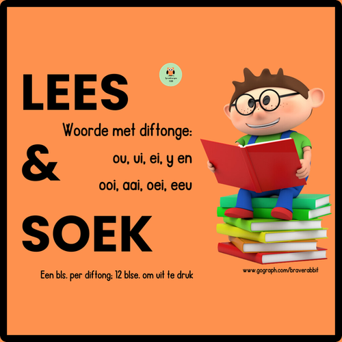 Lees & Soek: Woorde met Diftonge | Spraakterapie HUB