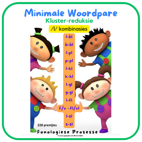 Minimale Woordpare: /l/ in konsonantkombinasies (kluster-reduksie ...