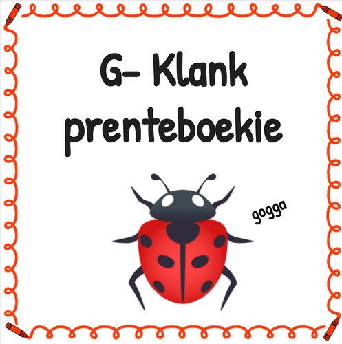 Prenteboekies vir Artikulasie: g klanke | Spraakterapie HUB
