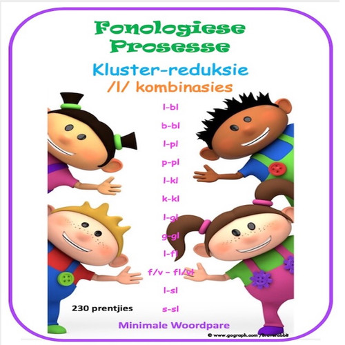 Minimale Woordpare: Kluster-reduksie (/l/ kombinasies) | Spraakterapie HUB