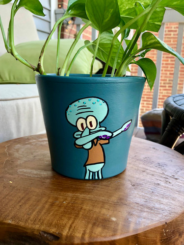 squid dab 4.8" cylinder pot | Zen Creations