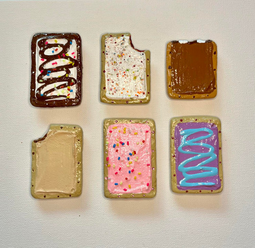 toaster pastry magnets (set of 6) | Zen Creations