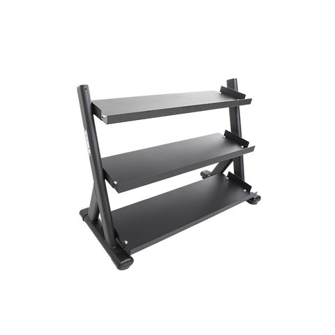 TKO 3-TIER SHELF DUMBBELL RACK | COAST FITNESS TKO 3-Tier Shelf ...