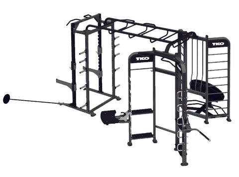 TKO STRETCHING+REBOUNDER+POWER RACK STATION | COAST FITNESS Multi ...