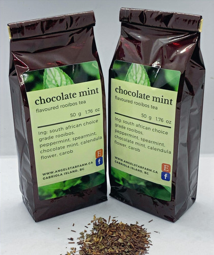 Chocolate Mint Rooibos Tea Blend | AngelStarFarm™