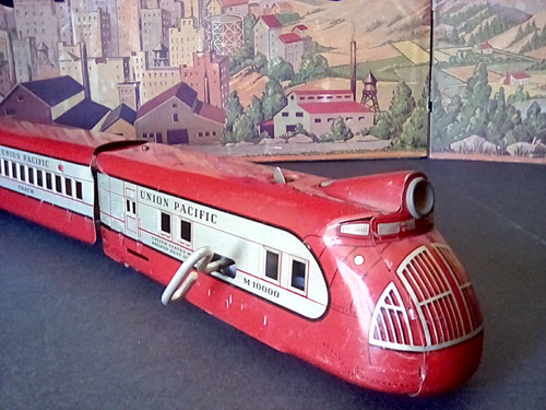 Marx M10000 Union Pacific Streamliner Articulated Passenger Sett ...
