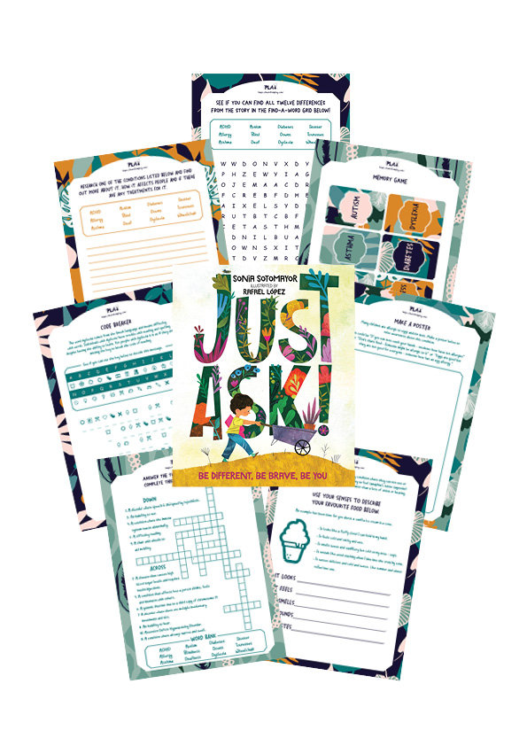 Just Ask!: Be Different, Be Brave, Be You Book Activities