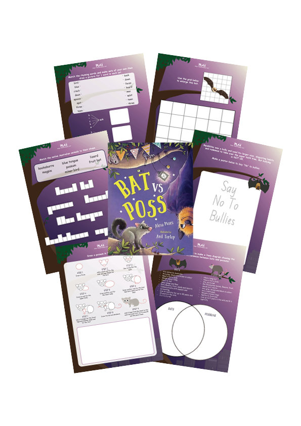 Bat vs Poss Book Activities | Learn From Play 2025