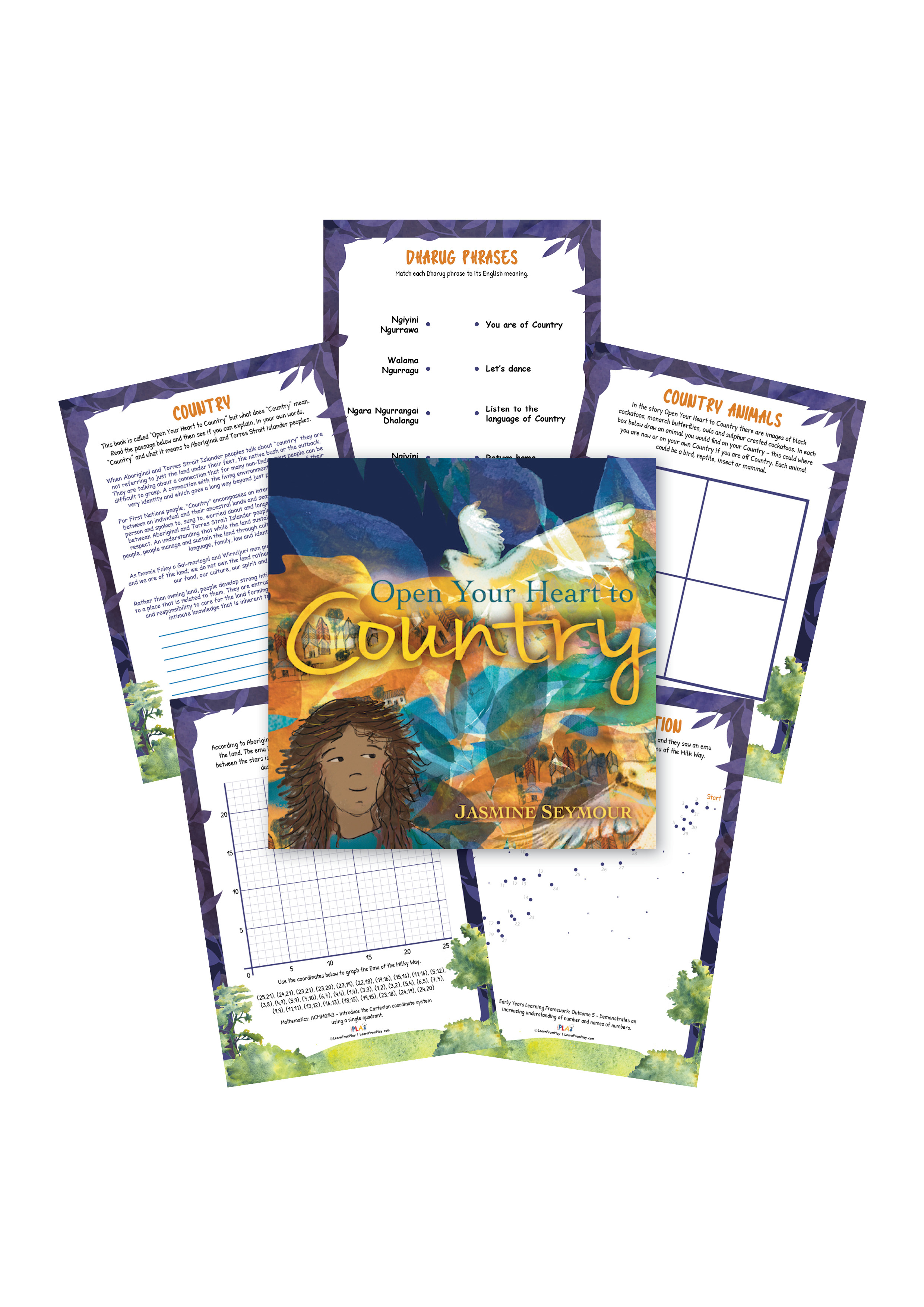 Open Your Heart to Country Book Activities | Learn From Play 2026