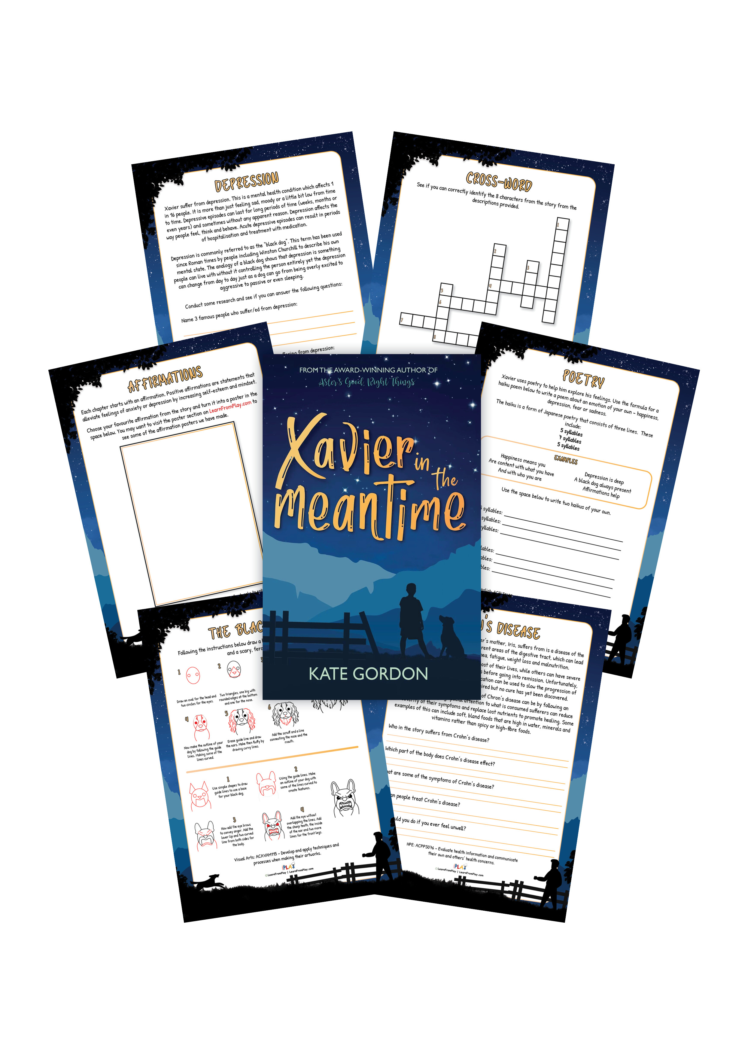 Xavier In The Meantime Book Activities | Learn From Play 2025