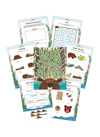 Bear Came Along Book Activities