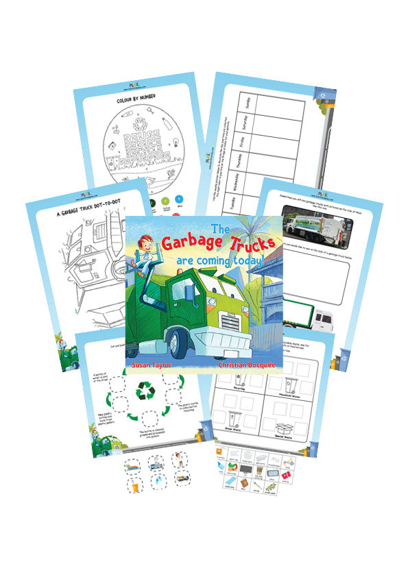 The Garbage Trucks Are Coming Today! Book Activities | Learn From Play 2025