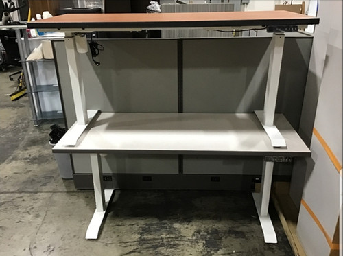 White Height Adjustable Base | First Call Office