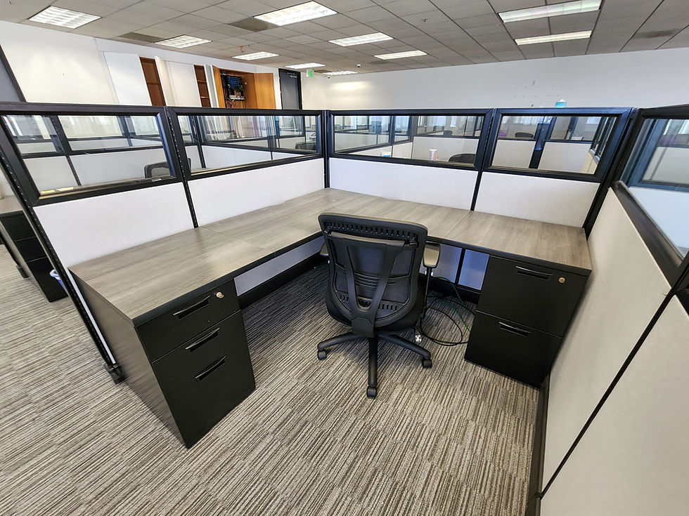 Herman Miller A02 6' x 6' x 54" Glass Cubicle | First Call Office