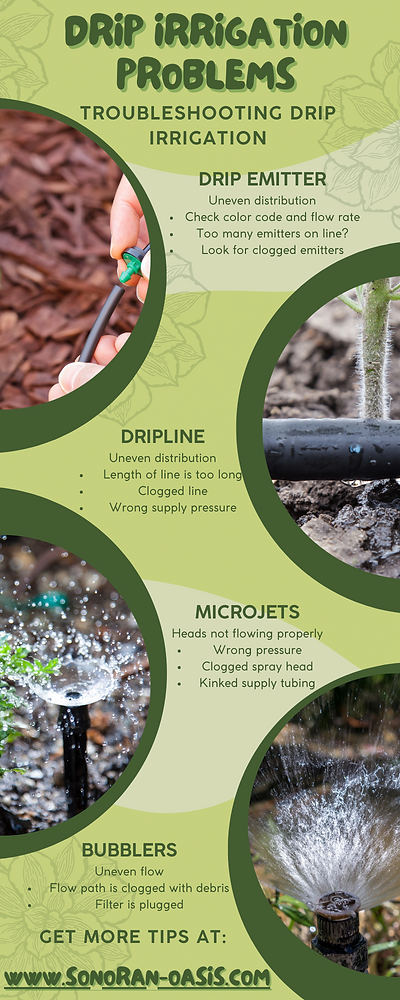 Troubleshooting Drip Irrigation Problems