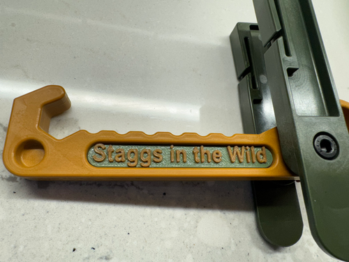 Gear strap custom name plate | UltimAider LLC