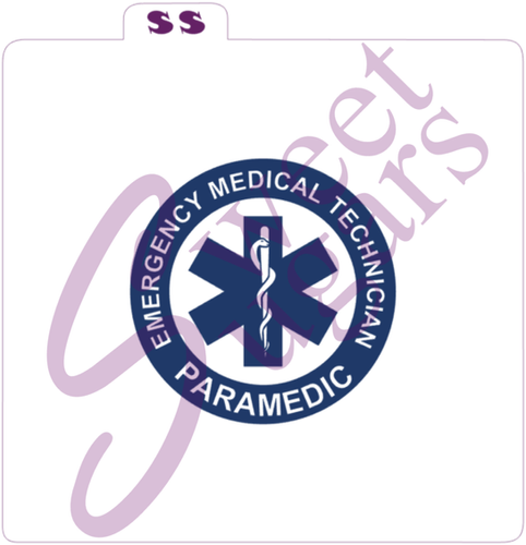EMT (Emergency Medical Technician) Paramedic Insignia Silkscreen ...
