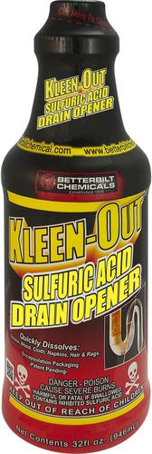 Kleen-Out - Sulfuric Acid Drain Opener | rvaluewest