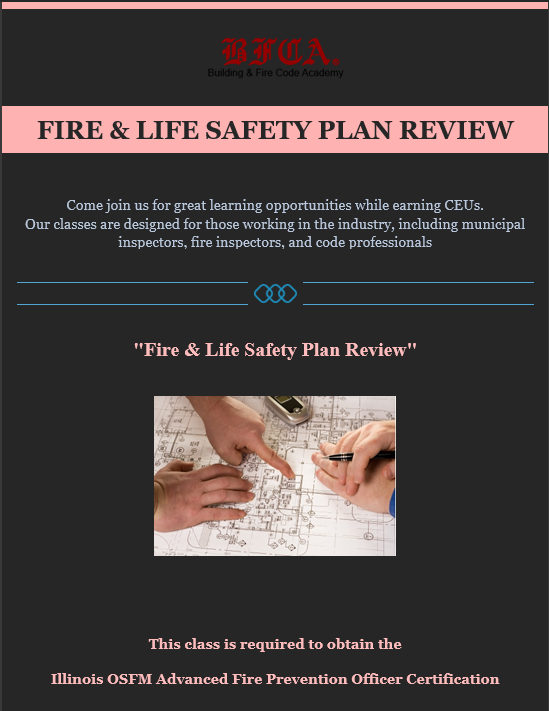 Fire & Life Safety Plan Review