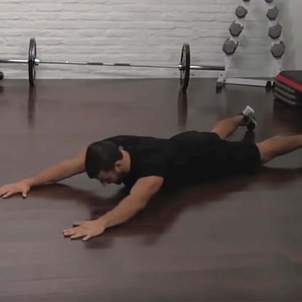 How to get a good back workout at home