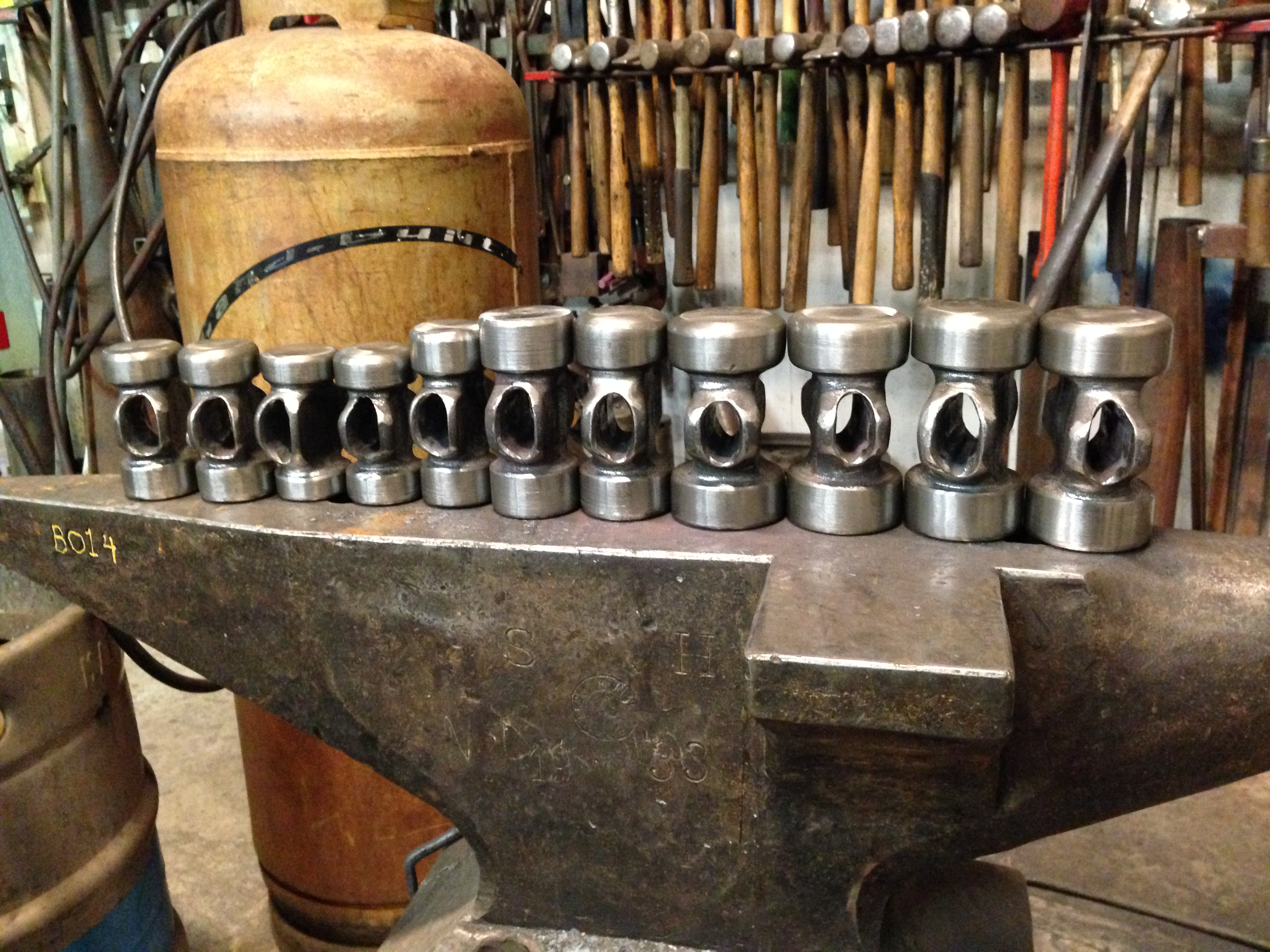 Forging tools for blacksmiths by blacksmiths