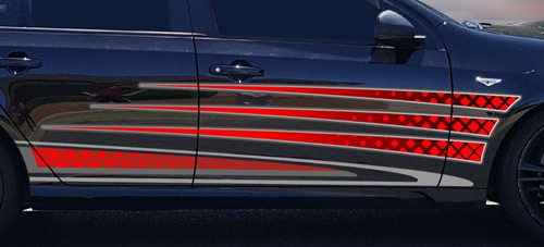 Car Body Sticker Decal 1, Car Sticker, Vehicle Graphics