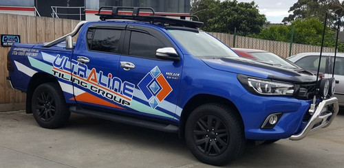 Toyota-Hilux-SR5-UltralineTiling-Sign | ozara sign & sticker