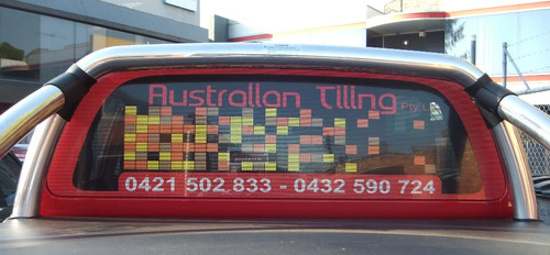 Ute-window-sign | ozara sign & sticker