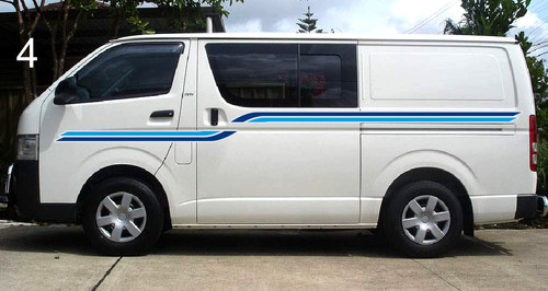 Toyota-Hiace-body-Decals-4 | ozara sign & sticker