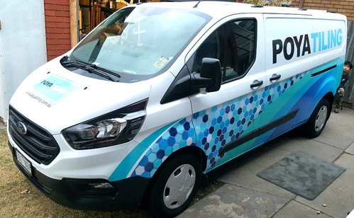 Ford Transit Custom Sign, Van Sign, Van Graphics, Business Van sign