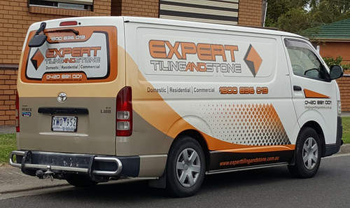 Toyota Hiace Graphics, Van Signage, Vehicle wrap, Custom made stickers