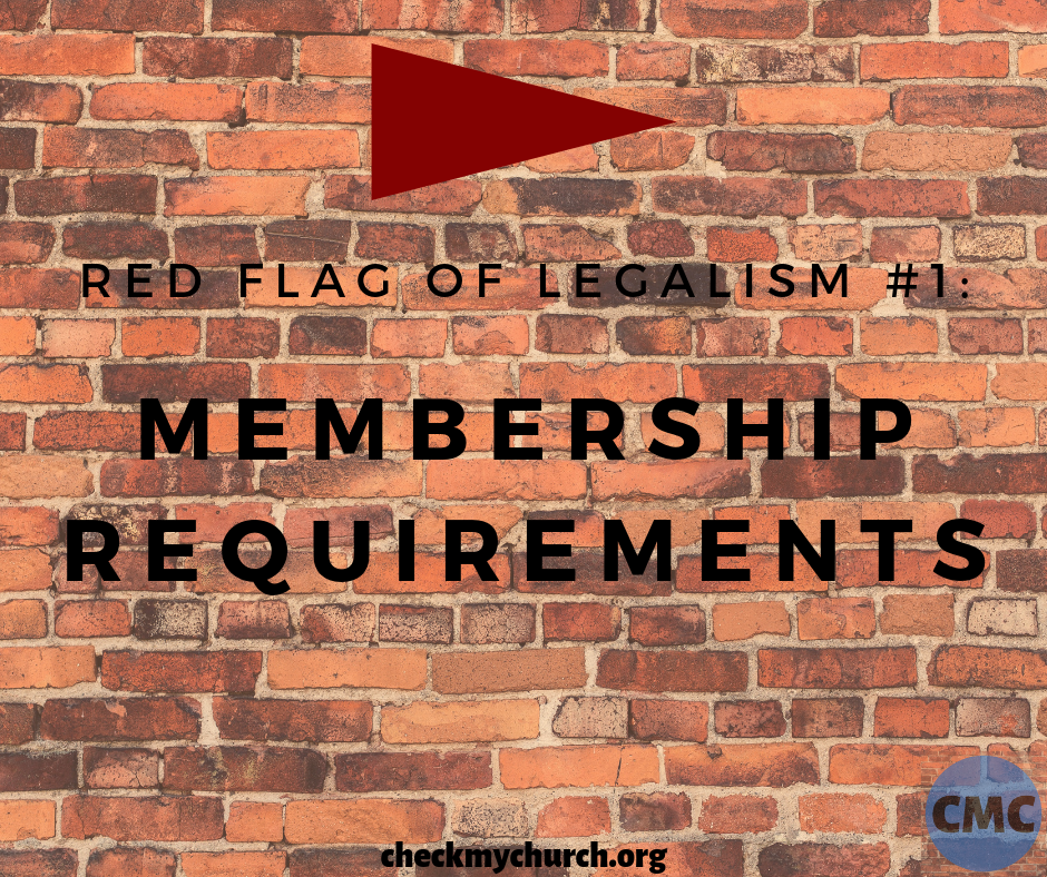 10 Signs Your Church is Legalistic