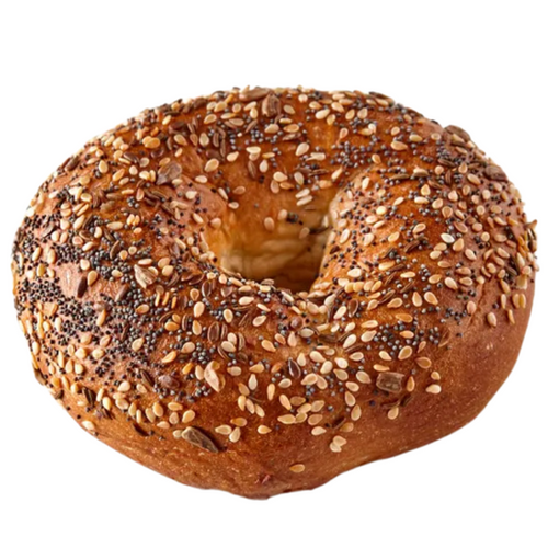 Mixed Seed Bagel | Bad Boy Bakehouse