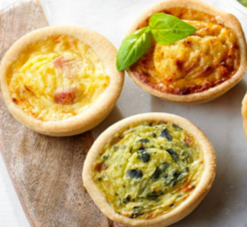 Mini Mixed Quiche | Bad Boy Bakehouse