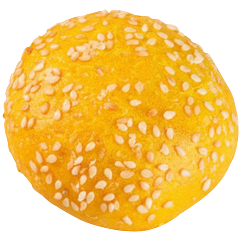 Yellow Coloured Milk Bun | Bad Boy Bakehouse