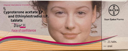Contraception Pills Diane-35 (Cyproterone + Ethinyl Estradiol) | medside24