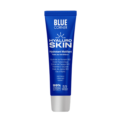 HYALUROSKIN Fluide Hydratant Matifiant Jour BIO | BLUE CORNER institut