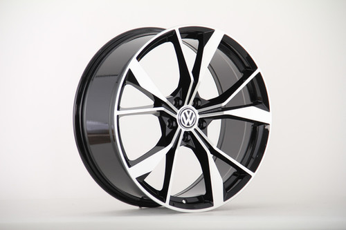 VOLKSWAGEN TIGUAN 20 INCH WHEELS TO FIT MOST TIGUAN BLACK MACHINE FACE ...