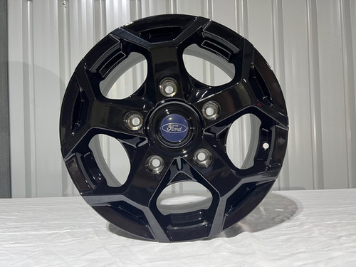 NEW AFTERMARKET WHEELS TO FIT FORD TRANSIT 16 INCH GLOSS BLACK SET OF 4 ...