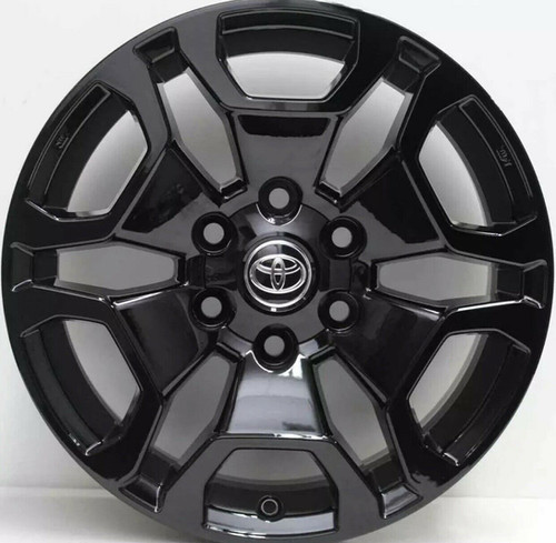 18 inch Genuine TOYOTA HILUX 2021 MODEL SR5 ALLOY WHEELS IN GLOSS BLACK ...