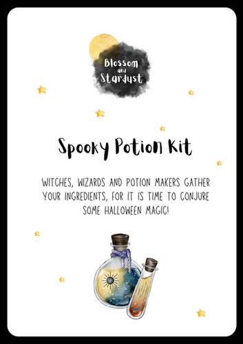 Halloween Magic Potions Kit | Blossom and Stardust
