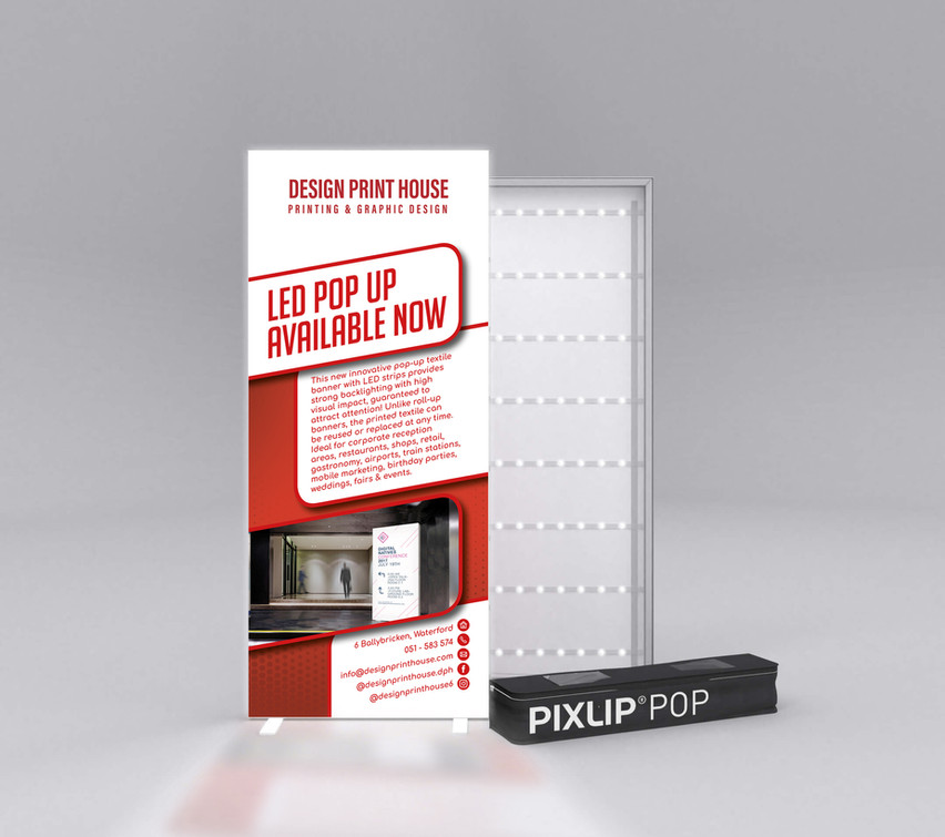 Pop Up Banners | Design Print House | Waterford