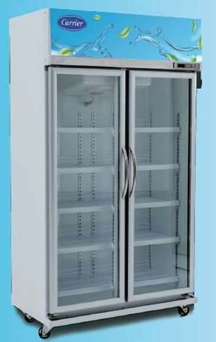 Carrier Two Door Upright Freezer (White, Silver, FD - DD126 ...