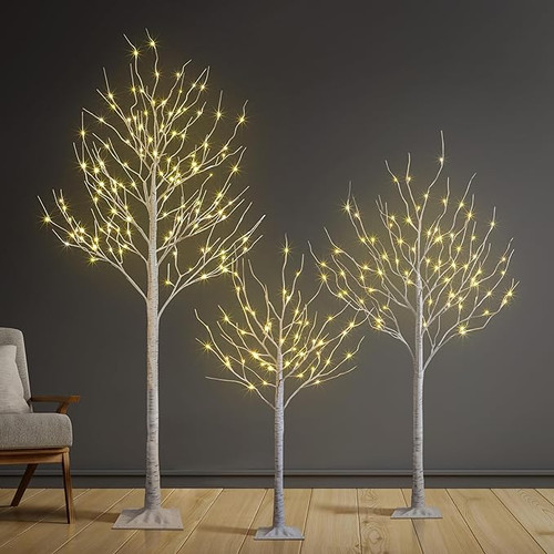 Lighted White Birch Tree | Wedding Lighting Co