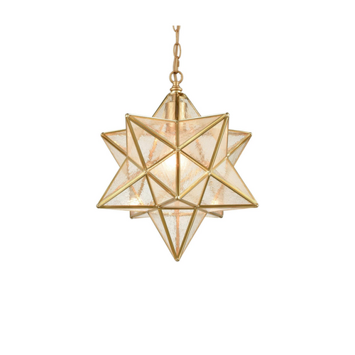 "Stella" Crystal Star Pendant | Wedding Lighting Co